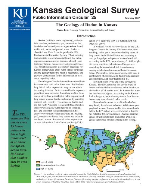 pdf document - the Kansas Geological Survey - The University of ...
