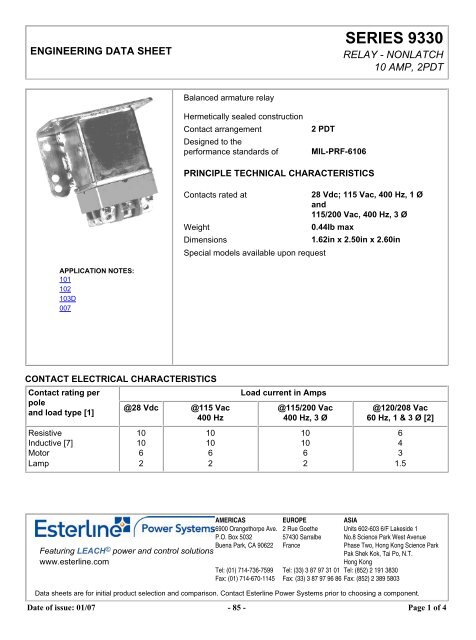 MS24149-A1 - Leach International