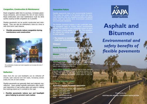 Asphalt and Bitumen - Australian Asphalt Pavement Association