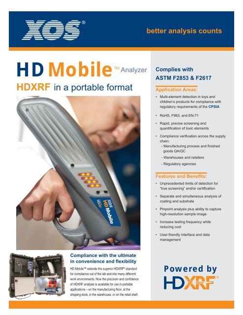 HD Mobile Data Sheet - XOS