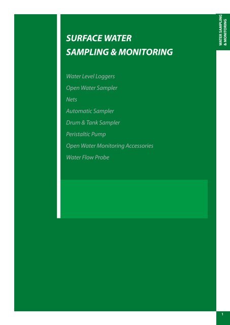 SURFACE WATER SAMPLING & MONITORING - Thermo Fisher