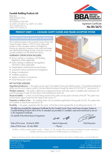 cavalok cavity closer and frame