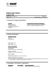 MSDS PRIMASOL DEAERATOR NF - Prismadye