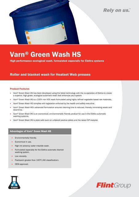 Varn® Green Wash HS