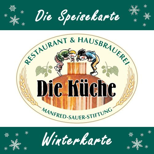 Die Speisekarte - Manfred-Sauer-Stiftung