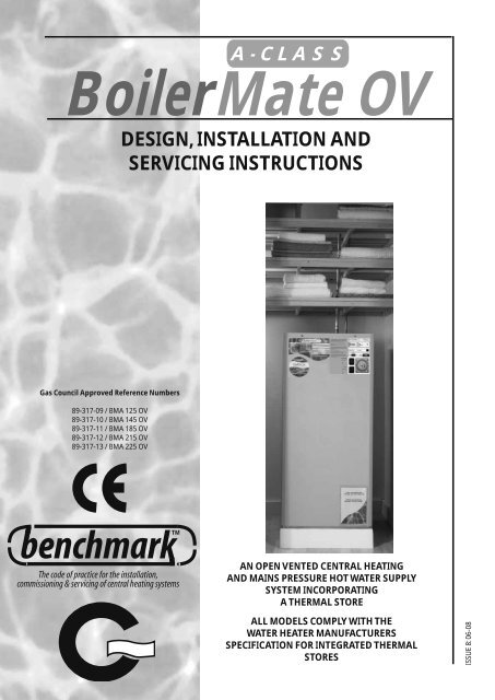 BoilerMate A-Class OV - Gledhill Spare Parts