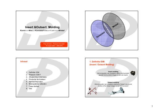 Insert & Outsert Molding - Telfort