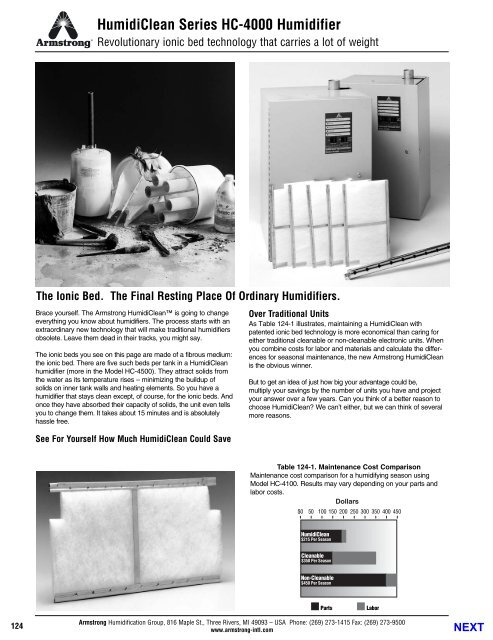 HumidiClean Series HC-4000 Humidifier