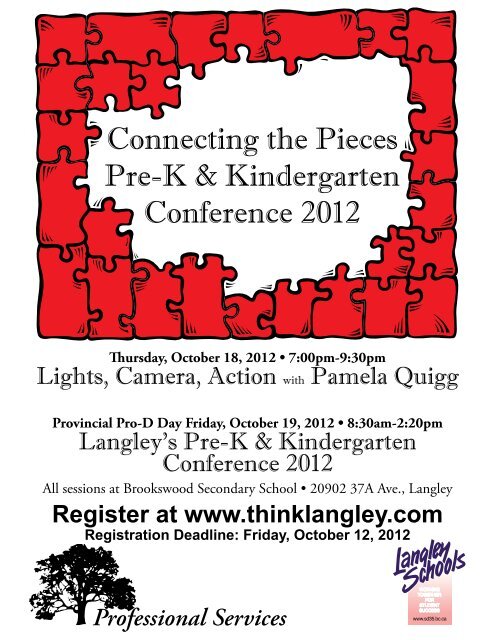 Connecting the Pieces Pre-K & Kindergarten Conference 2012
