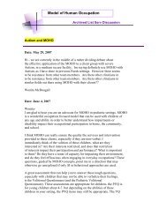 Single observation MOHOST