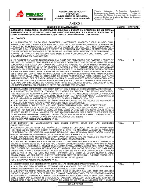 SIS ANEXO 1.pdf - Pemex PetroquÃ­mica