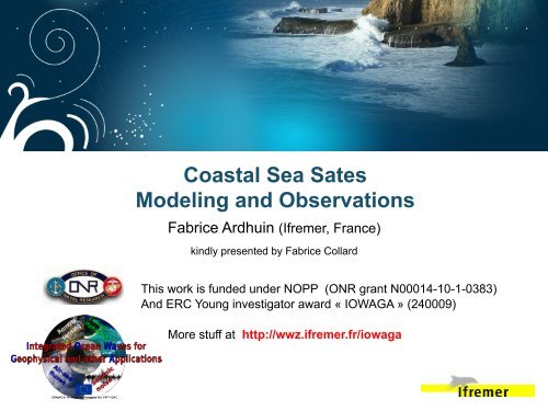 Coastal Sea Sates Modeling and Observations - COASTALT