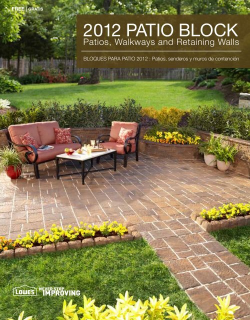 2012 PATIO BLOCK - Lowe's