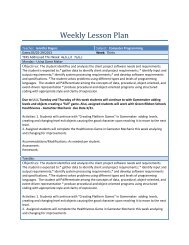 Sample Weekly Lesson Plan Toddlers