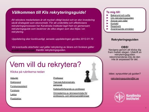 VÃ¤lkommen till KIs rekryteringsguide! - Internwebben - Karolinska ...