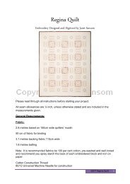 Hemingworth Thread Colour Chart. - Echidna Sewing Products