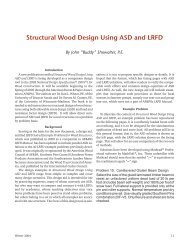 span tables for joists and rafters - American Wood Council