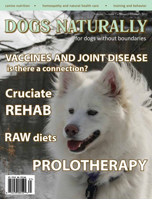 January/February 2012 - Dogs Naturally Magazine