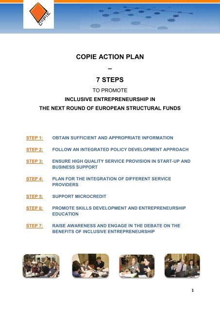 COPIE ACTION PLAN – 7 STEPS