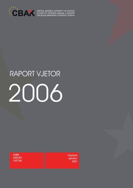 Raporti Vjetor 01 janar 2006 - Banka Qendrore e RepublikÃ«s sÃ«