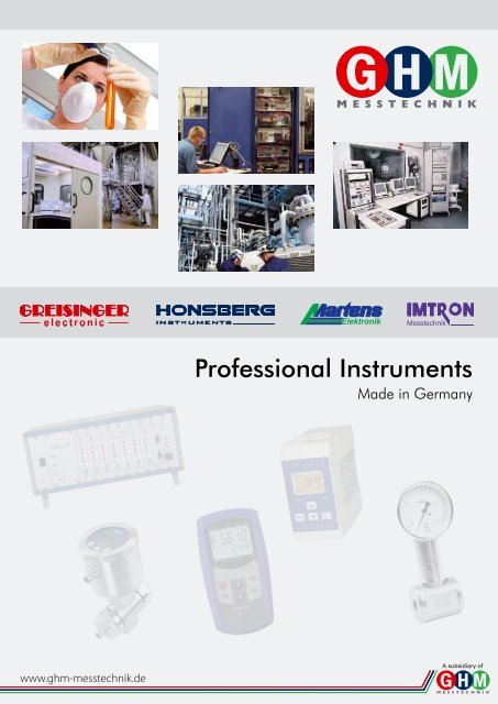 Sales Subsidiary - GHM-Gruppe