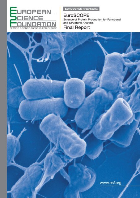 EuroSCOPE Final Report - European Science Foundation