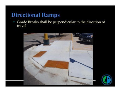 Directional Ramp