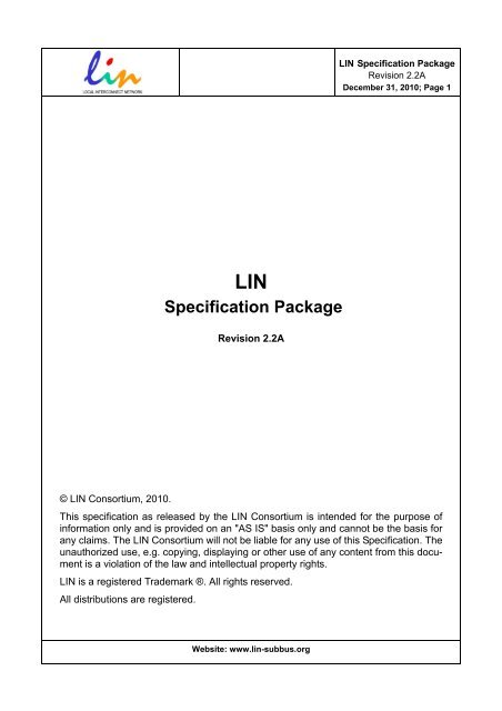 LIN_Specification_Package_2.2A
