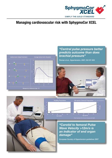 SphygmoCor XCEL Brochure - AtCor Medical