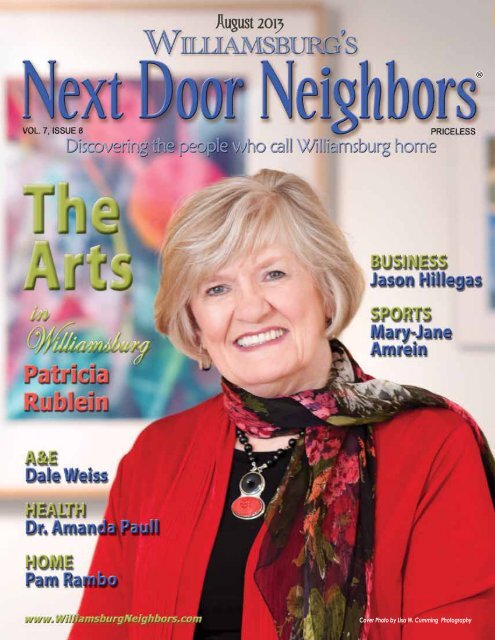 sited - Williamsburg , VA Magazine , Next Door Neighbors