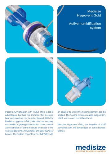 HYGROVENT • HYGROVENT GOLD • BARR-VENT ... - Medisize
