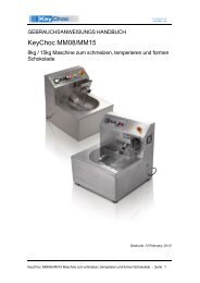 INSTRUCTION MANUAL - Keychoc