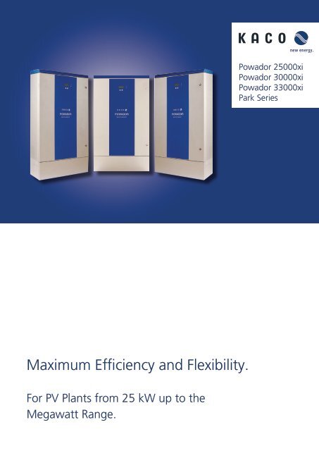 KACO 25000-33000xi + Park series_pdf