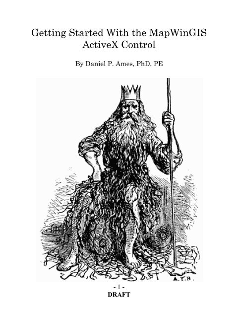Getting Started With The Mapwingis Activex Control Mapwindow 5597