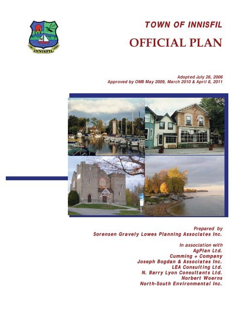 Innisfil Official Plan OMB Approved - Town of Innisfil