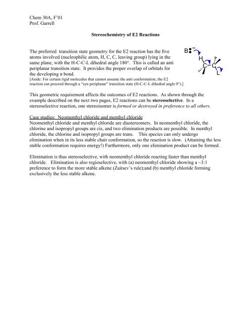 Neomentyl chloride, most stable conformation