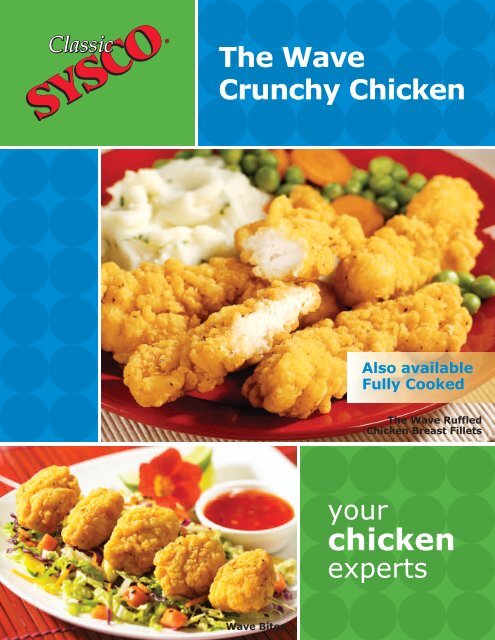 The Wave Crunchy Chicken - Sysco Canada