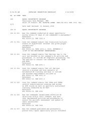 RANGE INSPECTION CHECKLIST