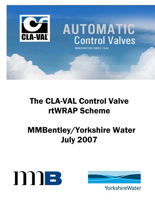 The CLA-VAL Control Valve rtWRAP Scheme ... - Cla-Val UK