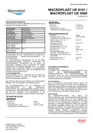 MACROPLAST UK 8303 B60 / MACROPLAST UK 5400 - Webshop