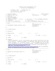 CONTRACT DATA REQUIREMENTS LIST (CDRL)