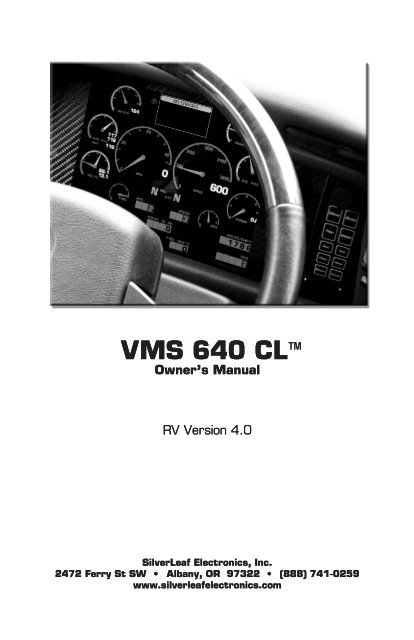 VMS 640 CLâ ¢ VMS 640 CL - SilverLeaf Electronics, Inc.