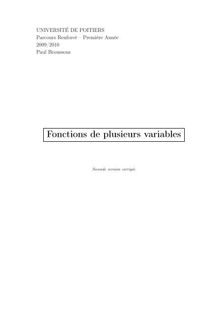 FONCTIONS POLYNOMES - Maths-et-tiques