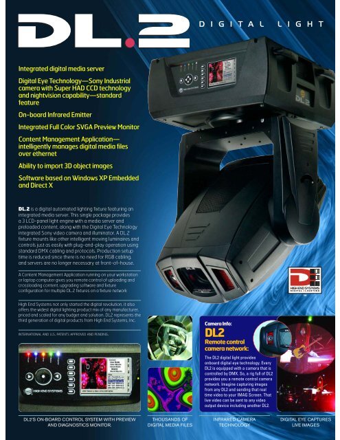 High End DL2 Digital Light - Alternative Video Solutions, Inc.