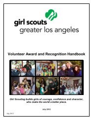 Songs Sung By GS Thru the Decades Book - Girl Scouts of Greater ...