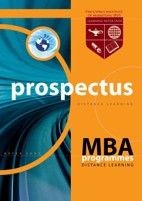 MBA Prospectus - The Cyprus Institute of Marketing