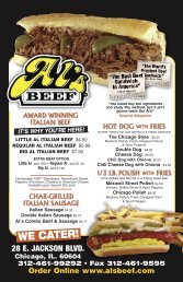 Download Menu - Al's Beef