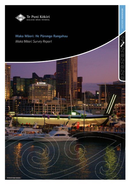 Waka MÃ„Â ori: He PÃ…Â«rongo Rangahau/ Waka MÃ„Â ori ... - Te Puni Kokiri