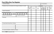 PS Form 1586, Supply Record - NALC Branch 78