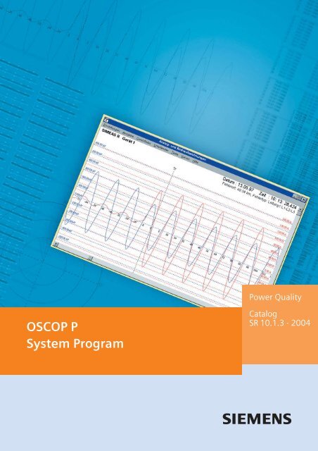 OSCOP P System Program - Siemens
